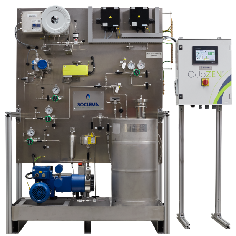 Odorization skid for natural gas and biomethane OdoZEN