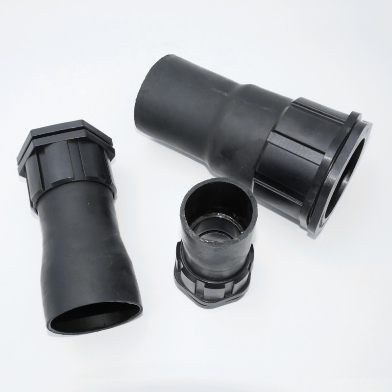 Heat-shrink bulkhead grommet