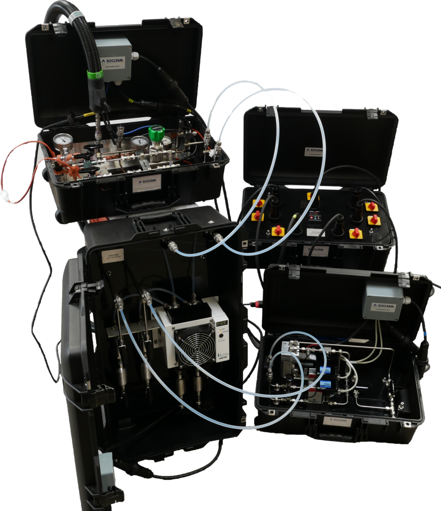 Trace compound sampling system - Soclema