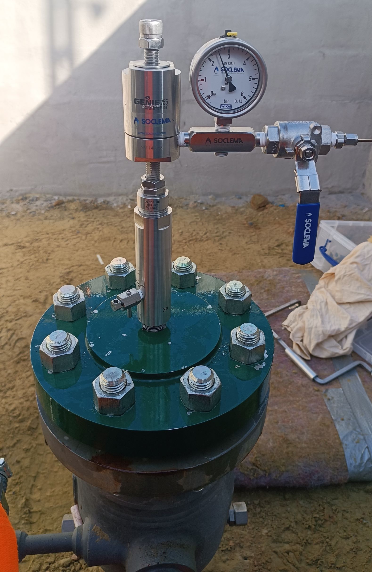 BACK TO WORK WITH SAMPLING EQUIPMENT INSTALLATIONS - Soclema