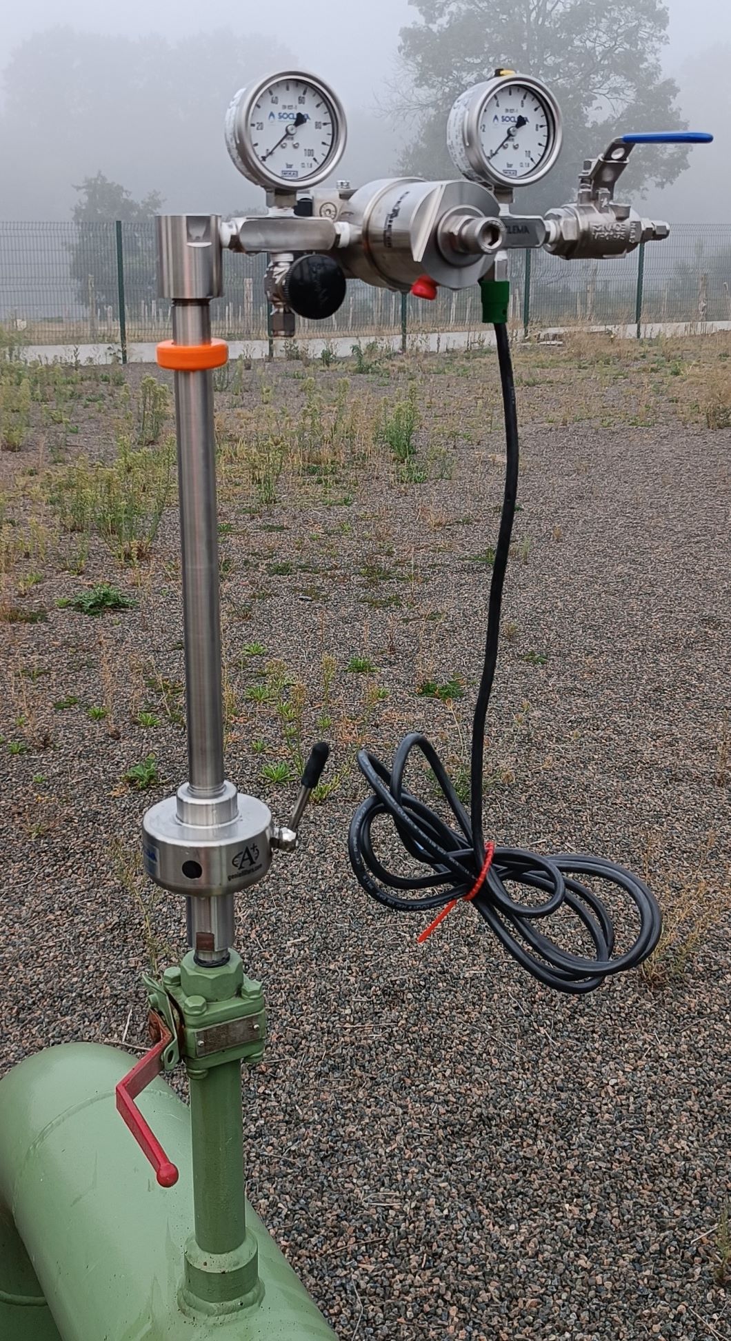 BACK TO WORK WITH SAMPLING EQUIPMENT INSTALLATIONS - Soclema