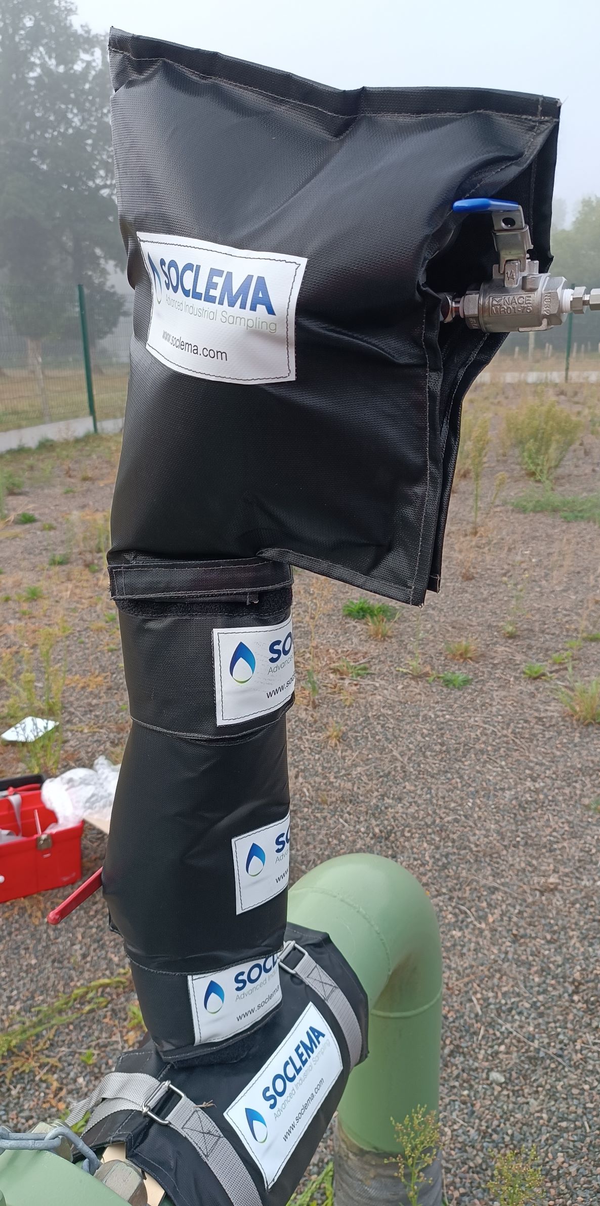 BACK TO WORK WITH SAMPLING EQUIPMENT INSTALLATIONS - Soclema