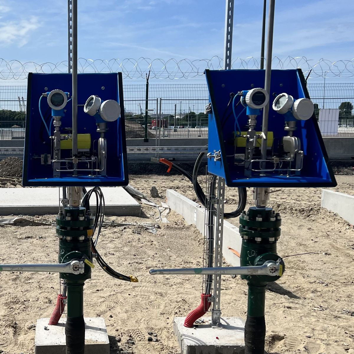 SOCLEMA equipment in Le Havre - FSRU Project - Soclema