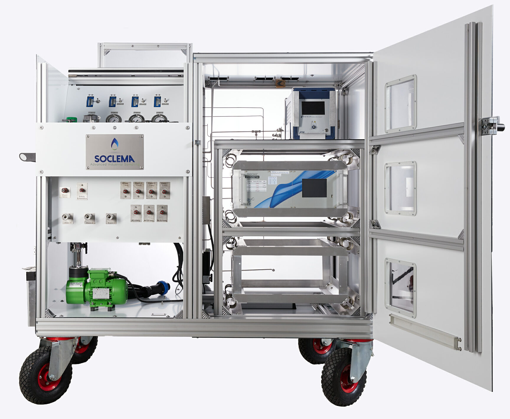 HYDROGEN MEASUREMENT BENCH - Soclema