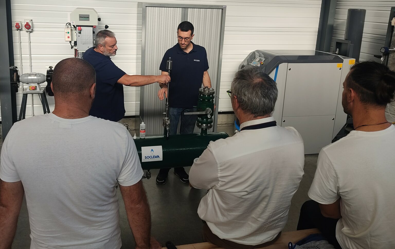 Practical training for sampling probes - Soclema